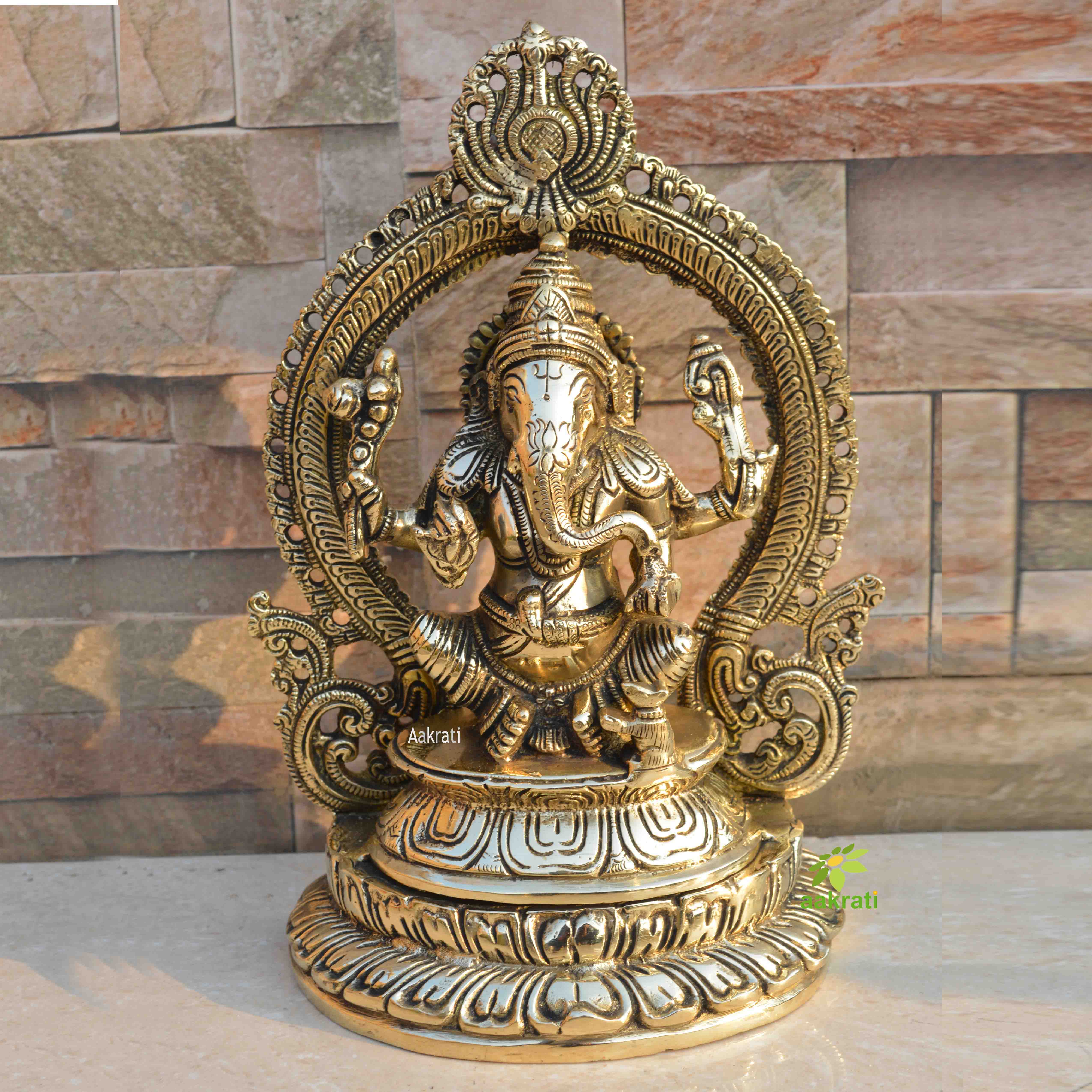 HANDMADE Ganesha statue made of brass Small,home decor,lord ganesh ... HANDMADE Ganesha statue made of brass Small,home decor,lord ganesh ...